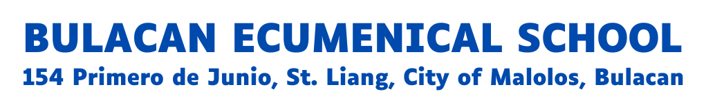 Bulacan Ecumenical School Logo Ecclesiastical Christian Institute